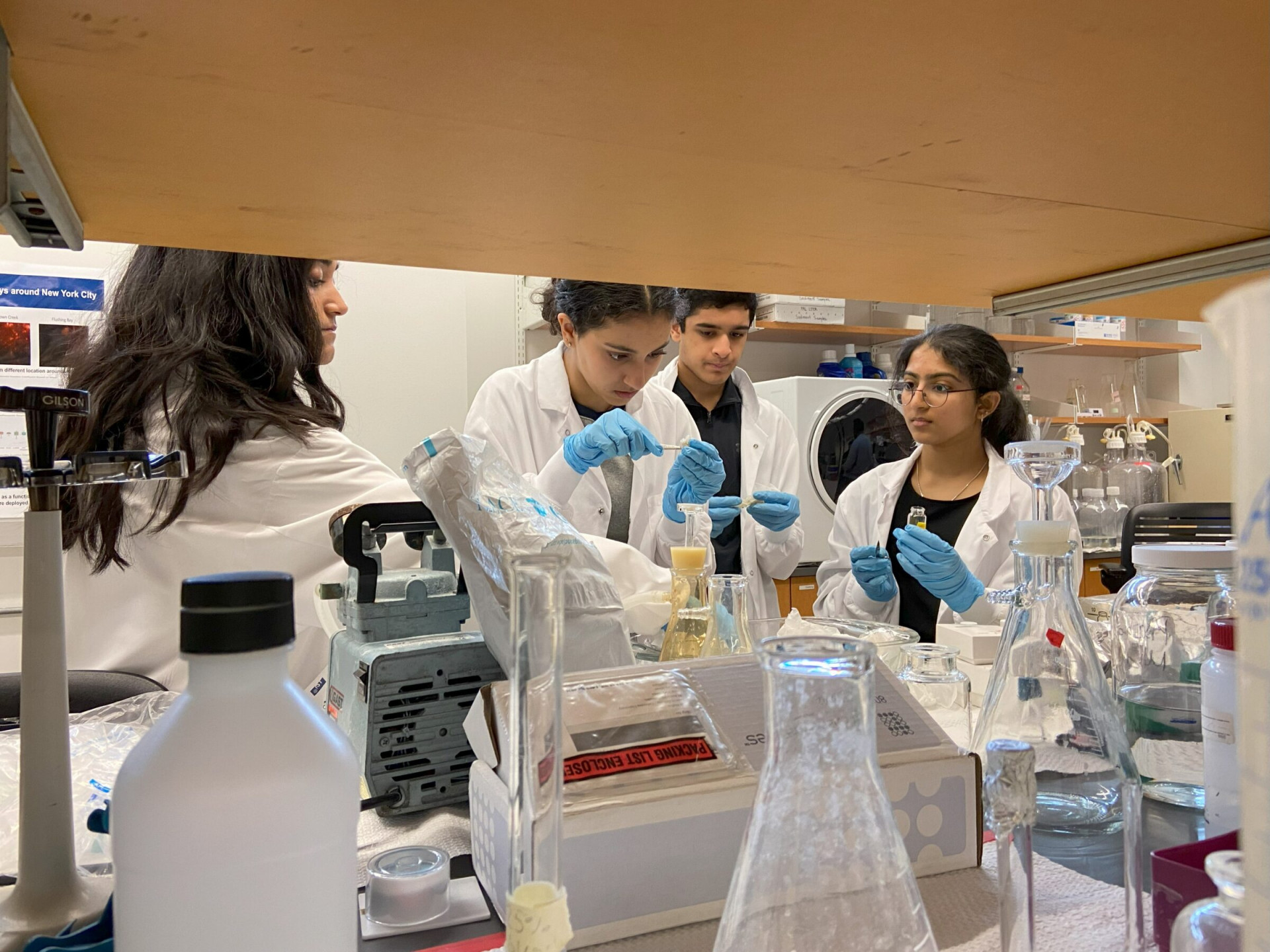 High School Students Learn About Microplastic Pollution in Eco ...